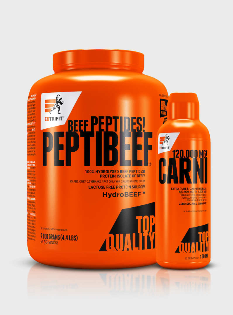 Kombinimi per Muskuj dhe Dobesim Pepti Beef 2kg + L Carnitine 1l - Vitafit